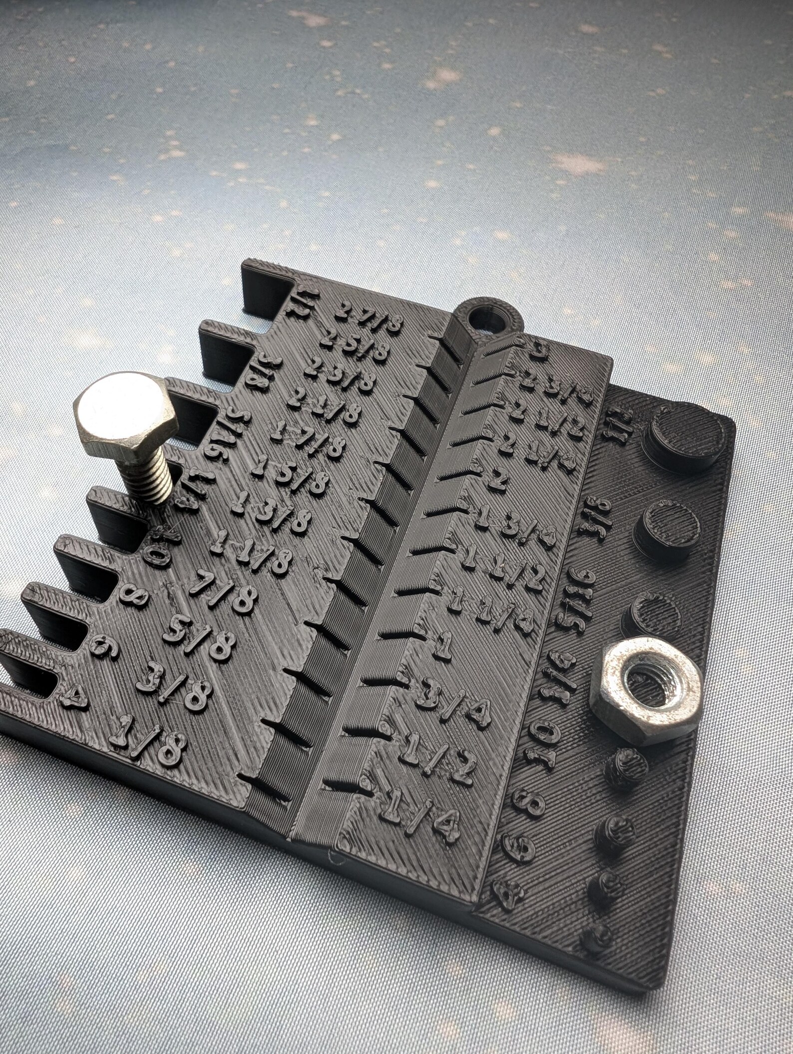 Screw & Nut Sizer Tool - Metric and Imperial Measurement Guide for ...