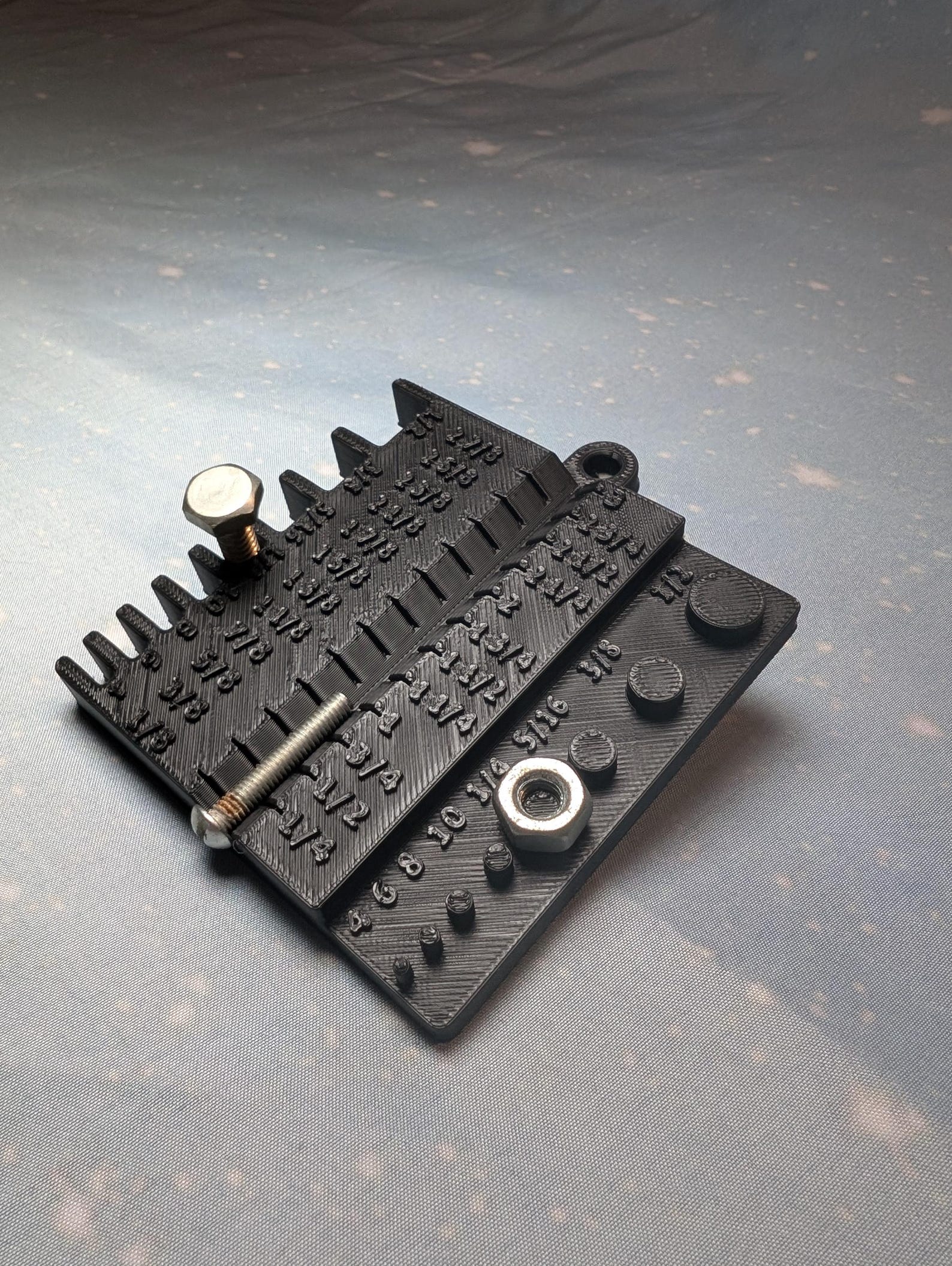 Screw & Nut Sizer Tool - Metric and Imperial Measurement Guide for ...