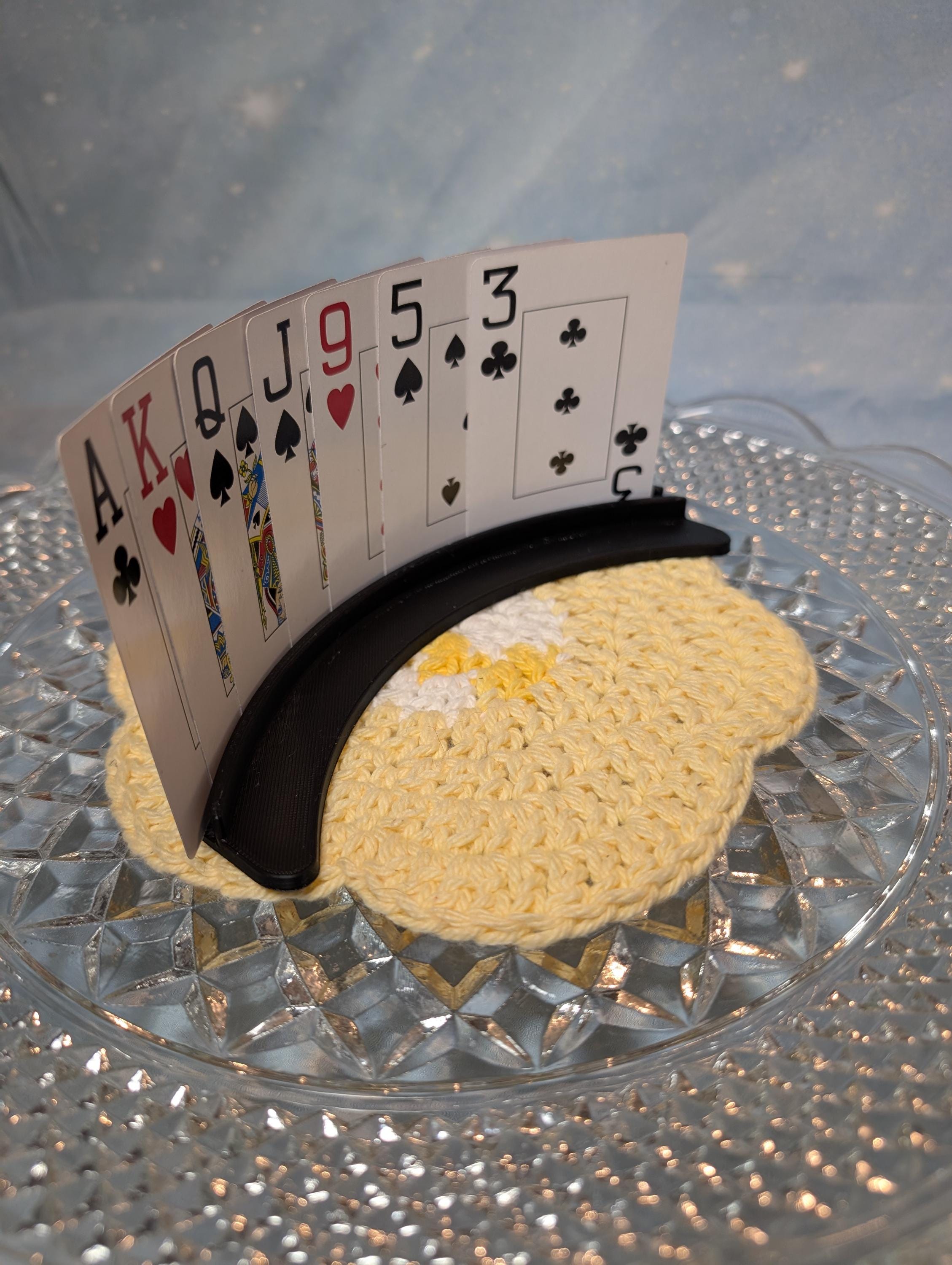 Playing Card Hand Holder for Easy Viewing & Concealment | Adjustable ...