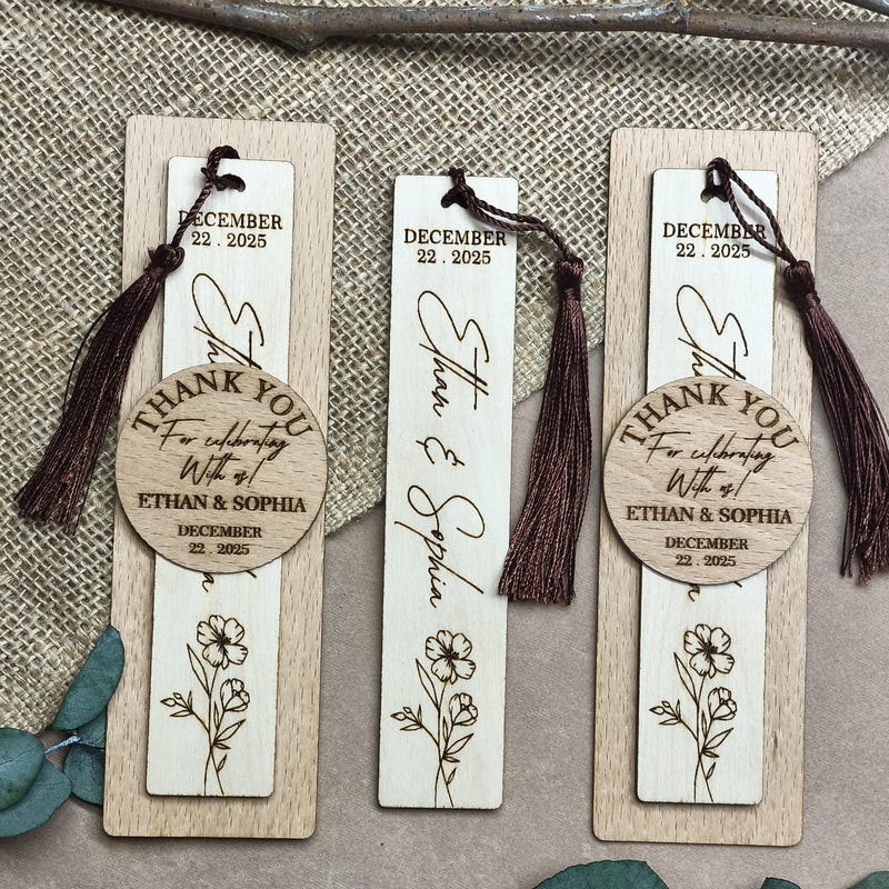 Bookmark Favors - Etsy