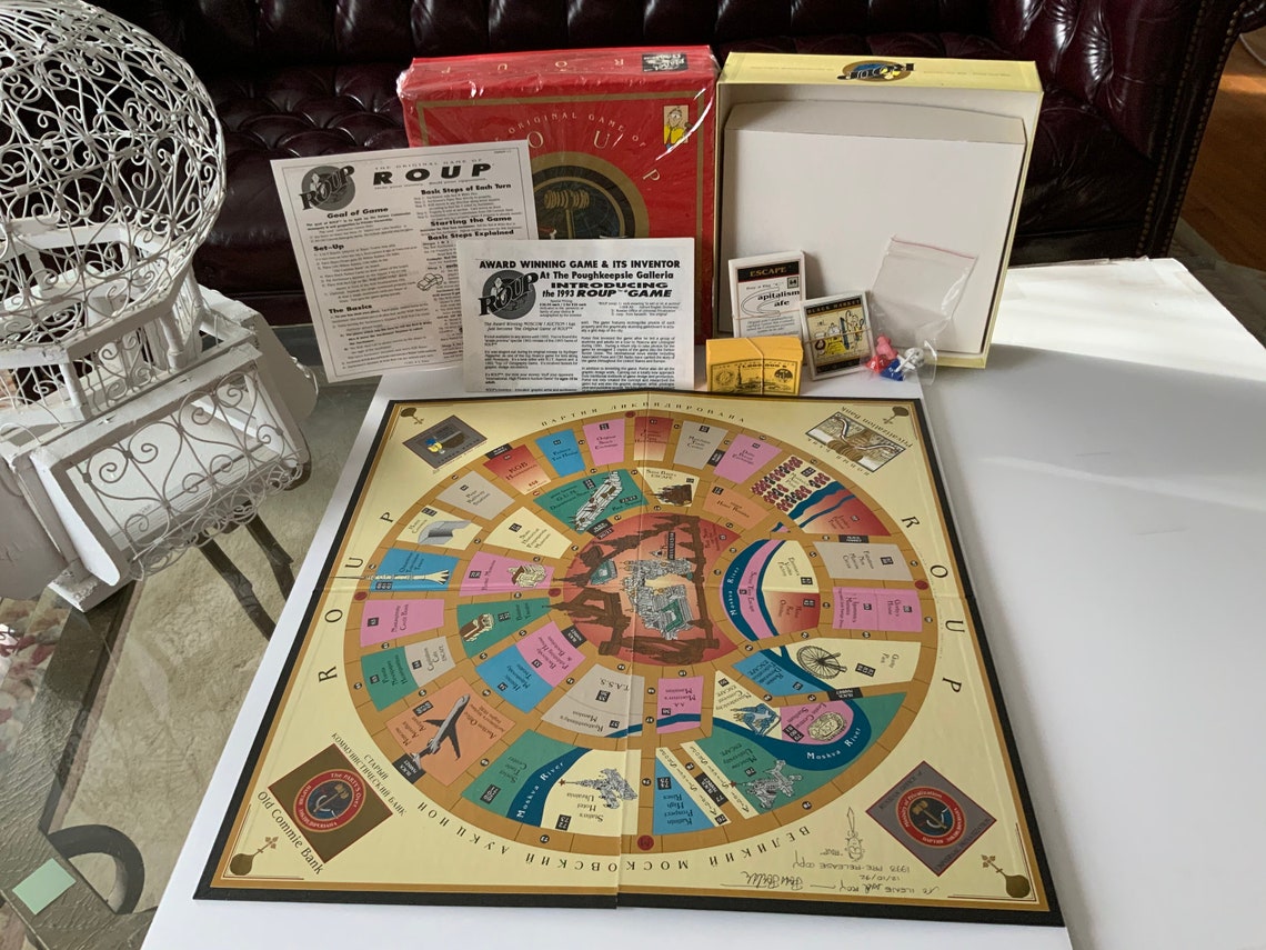 Rare Roup Vintage Board Game Communist Monopoly 1992 - Etsy