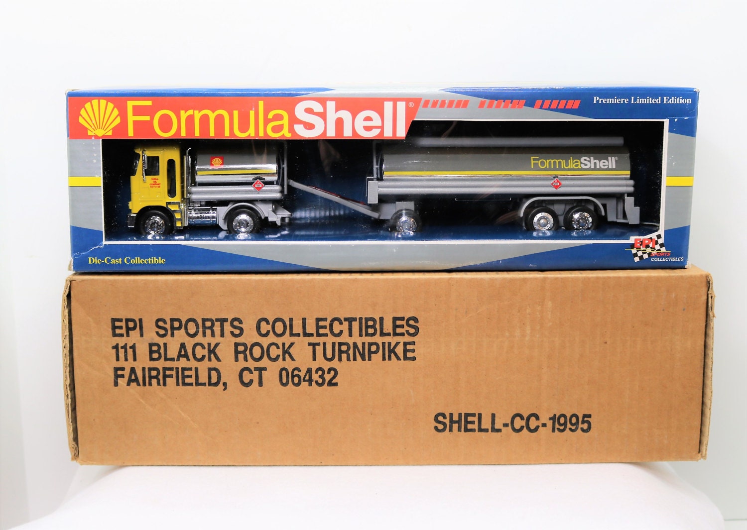 Formula Shell Oil Company Die Cast Tanker Truck Limited Edition ...