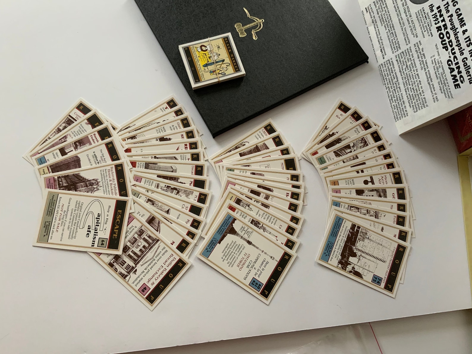 Rare Roup Vintage Board Game Communist Monopoly 1992 - Etsy