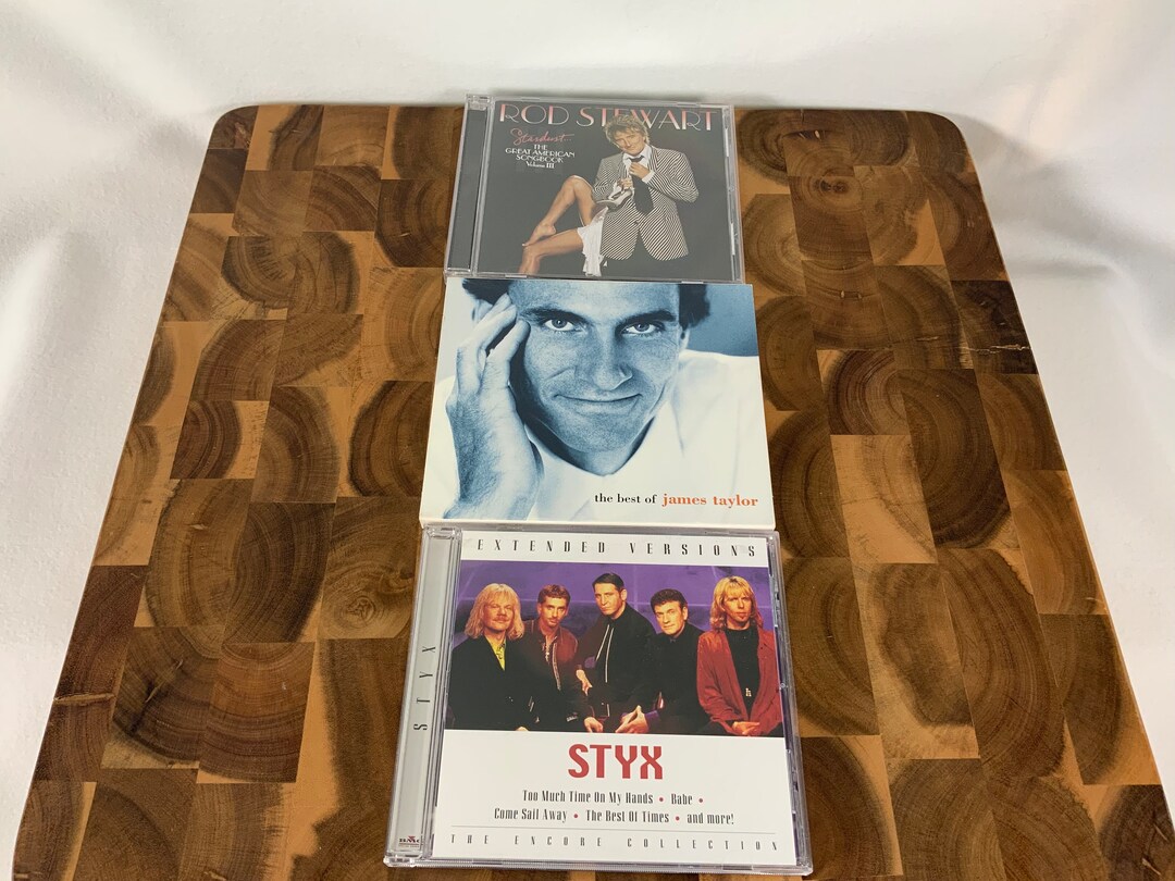 Pick A Vintage CD ~ Rod Stewart - Stardust ~ Styx - Extended Versions ...