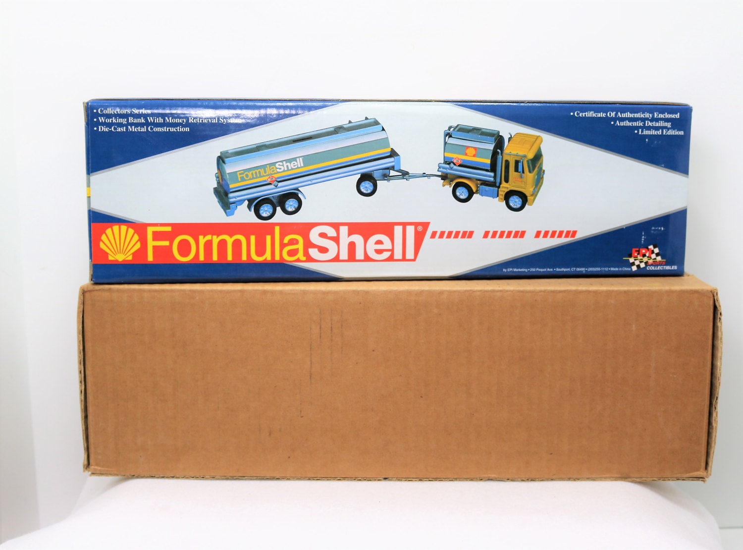 Formula Shell Oil Company Die Cast Tanker Truck Limited Edition ...