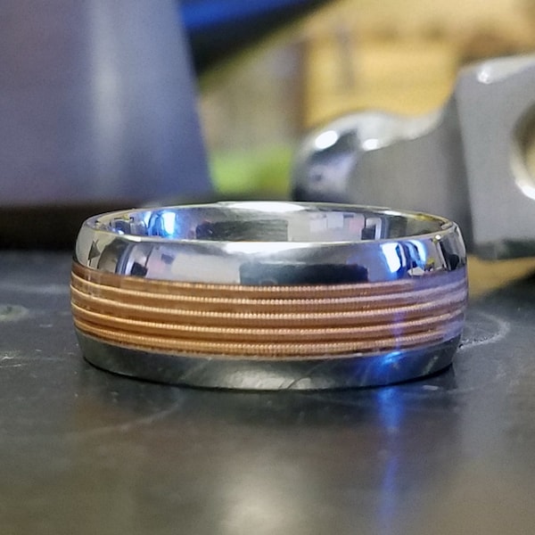 Guitar String Ring - Etsy
