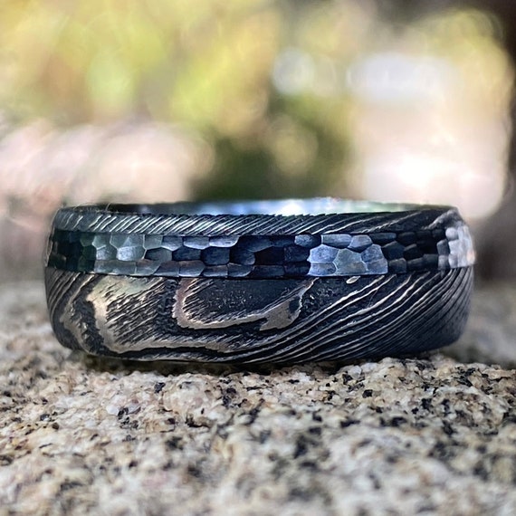 Damascus ring etsy store