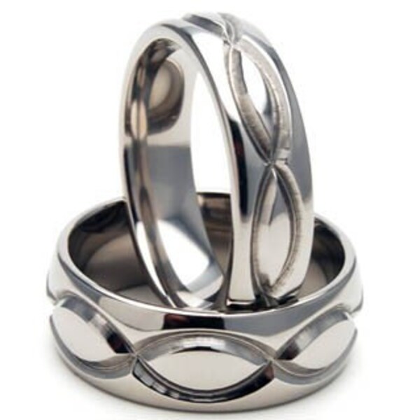 His and Hers Rings - Etsy