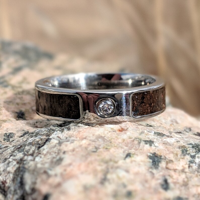 Tyrannosaurus Rex T-rex Dinosaur Bone Fossil Ring Made With | Etsy