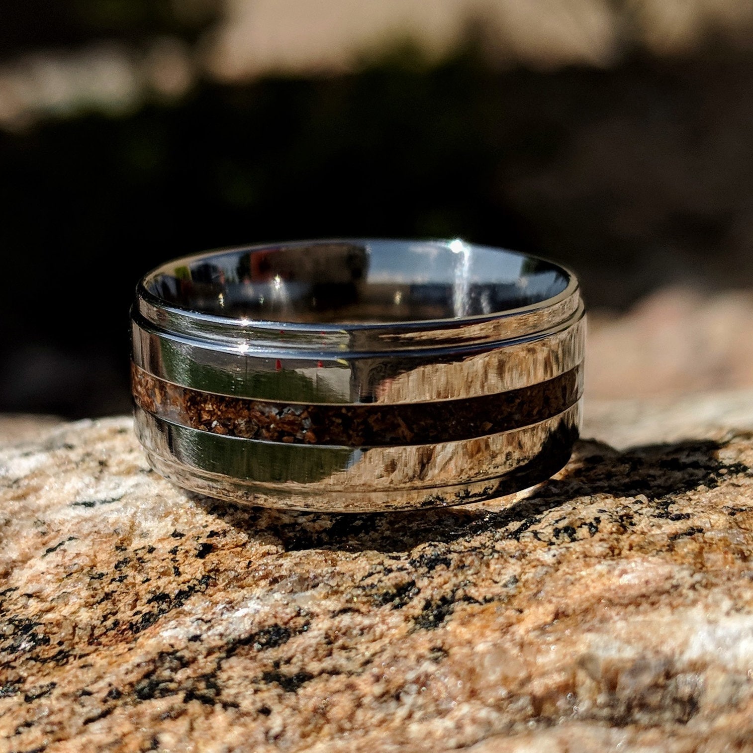 Tyrannosaurus Rex T-rex Dinosaur Bone Fossil Ring Made With | Etsy