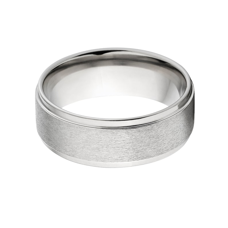New 8mm Wide Titanium Ring - 8RC-ST - Etsy
