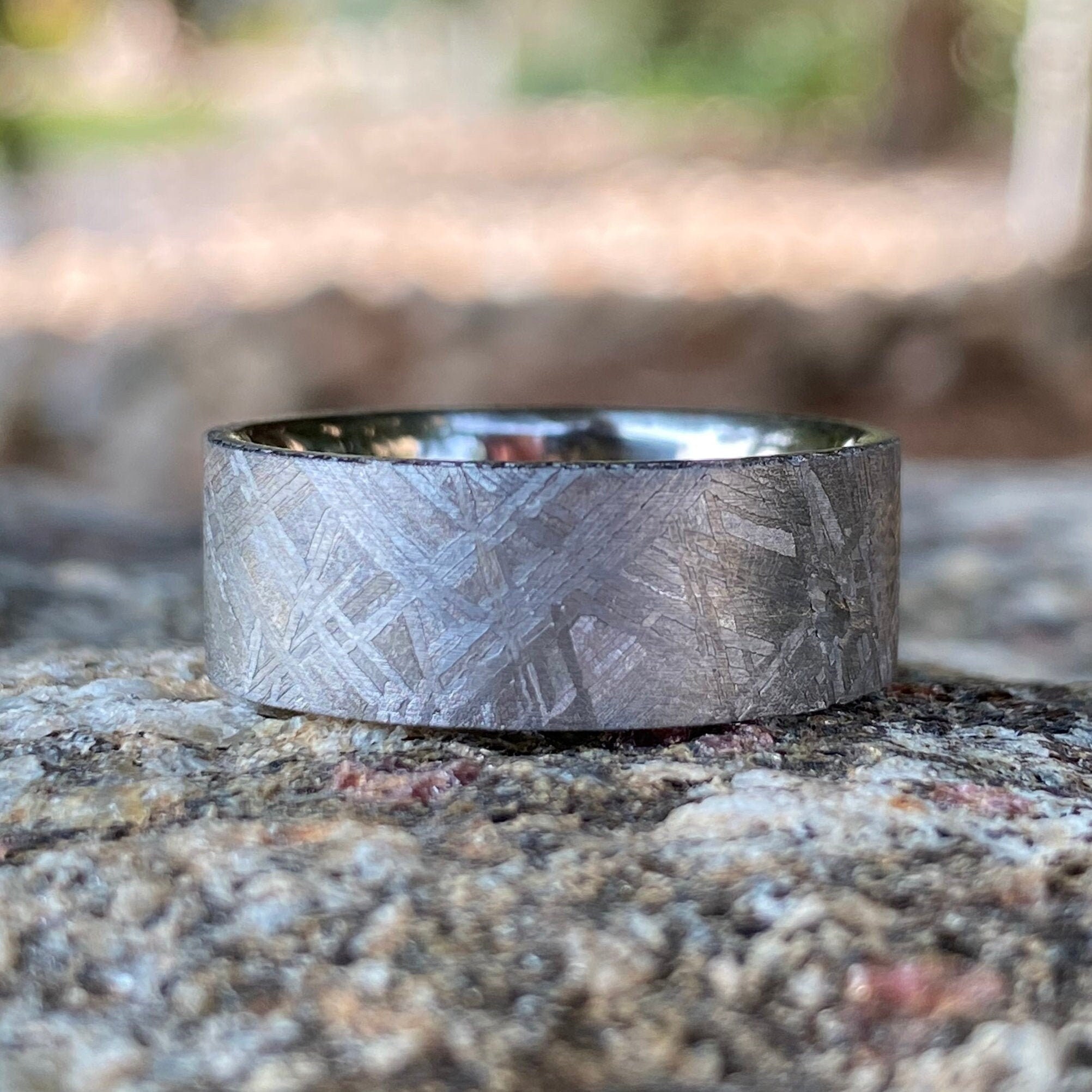 Meteorite ring etsy store