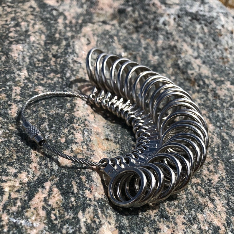 Finger Ring Sizer Gauge: Sizes 1-15 - Etsy