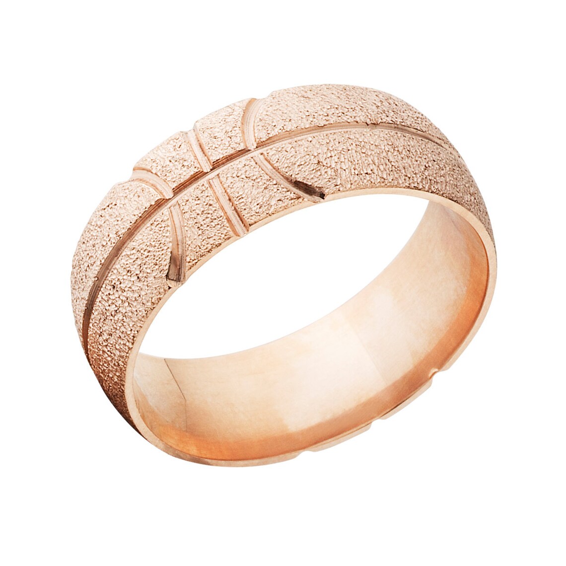 14k Rose Gold Basketball Rings Custom Basketball Wedding - Etsy