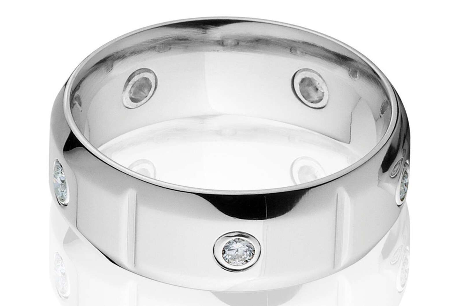 Cobalt Diamond Rings Custom Wedding Bands Sku: | Etsy