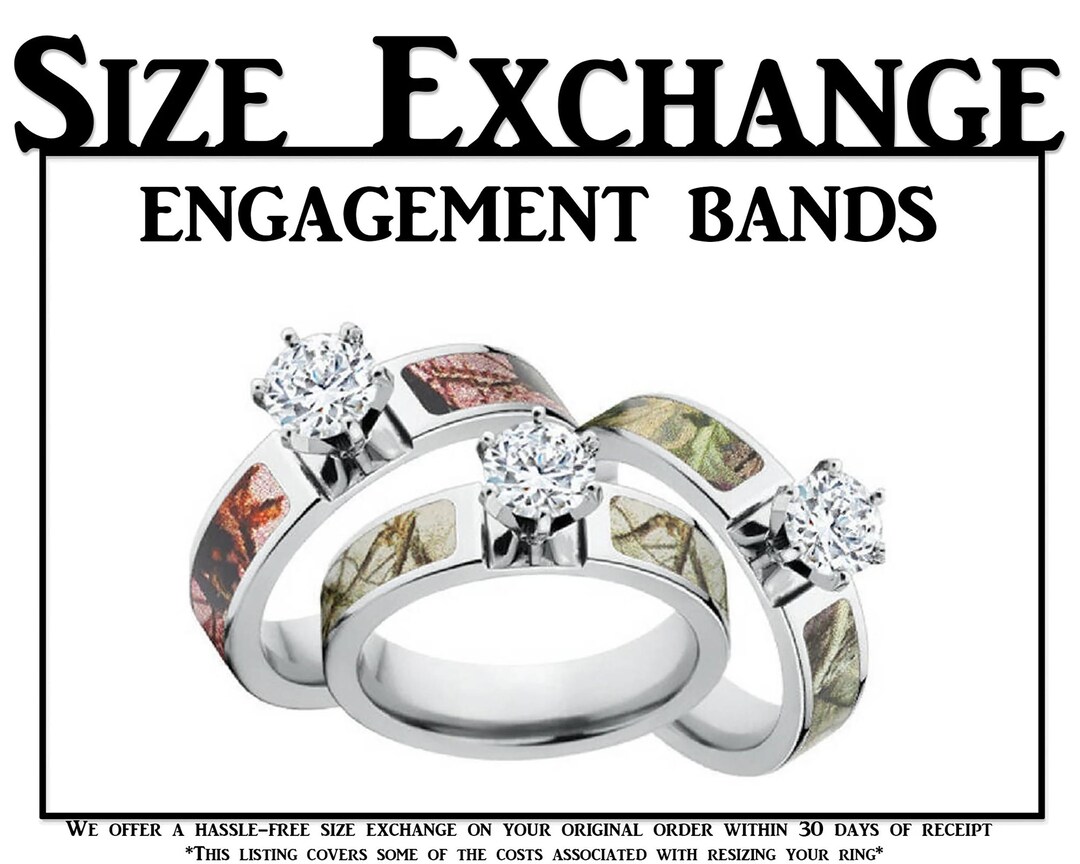 Diamond & Engagement Ring Size Exchange - Etsy