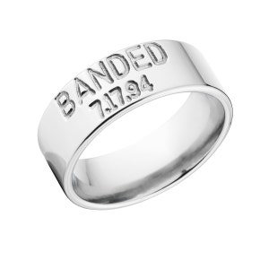 Buy 8mm Wide Titanium Duck Band Online in India - Etsy