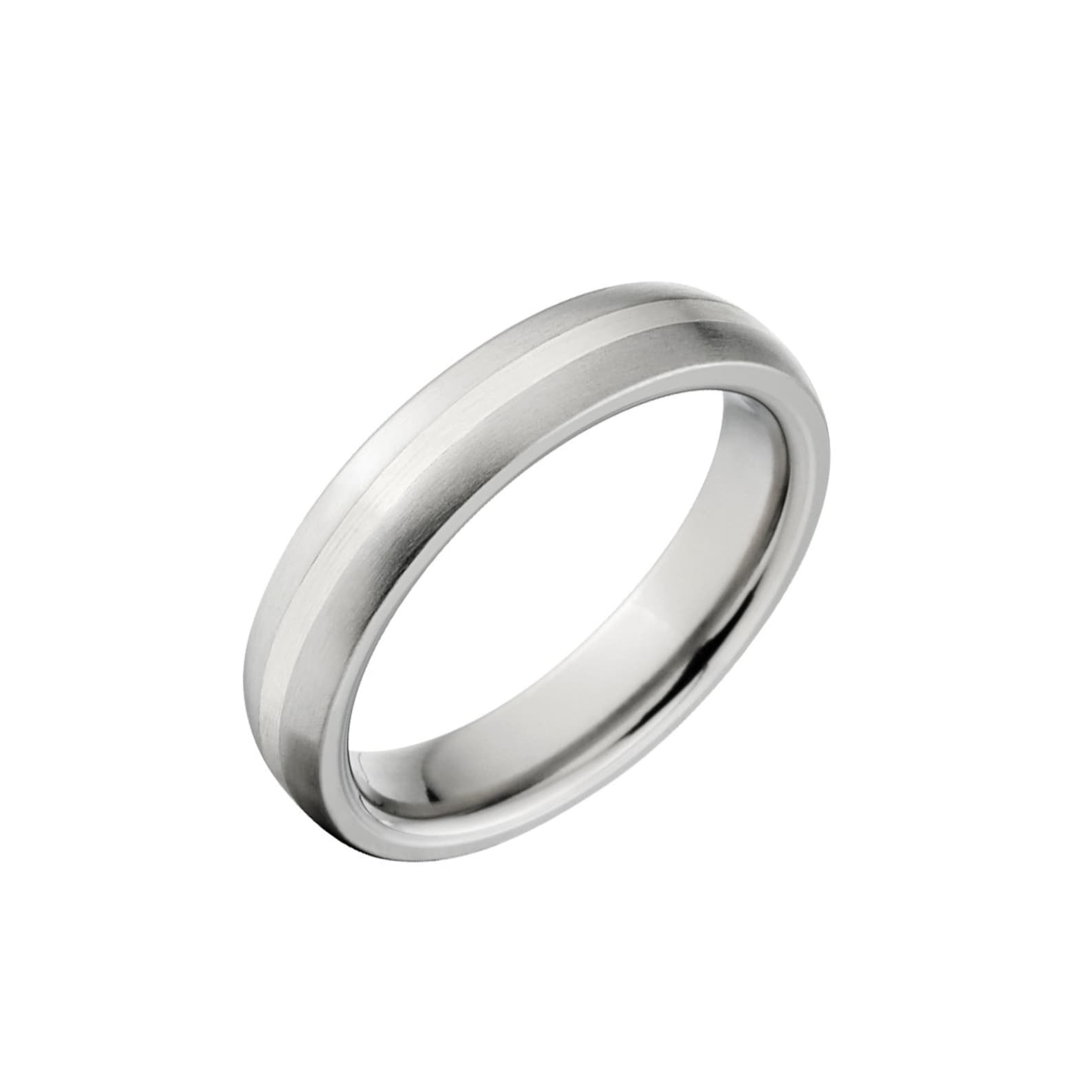 Cobalt Ring With Silver Inlay Made in the - Etsy