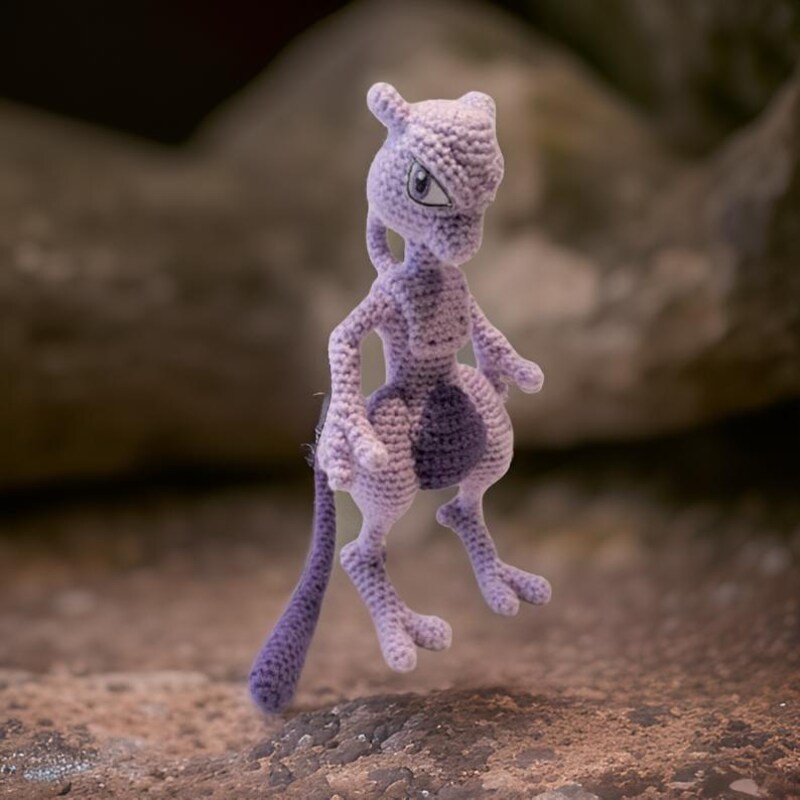 Mewtwo Amigurumi - Etsy