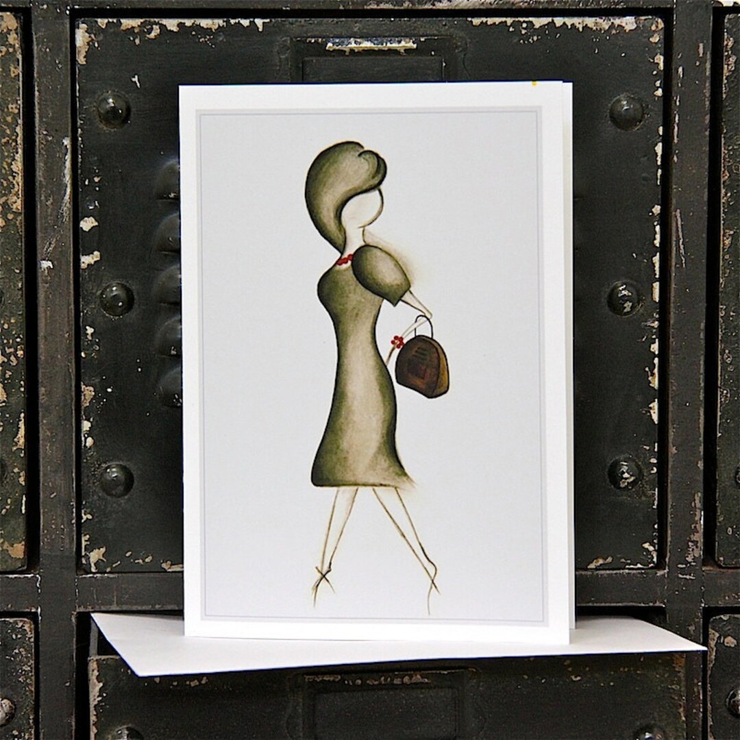 Blank Greeting Card 7x10 'sassy' FREE SHIPPING - Etsy