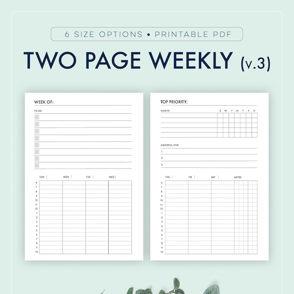 Two Page Layout - Etsy