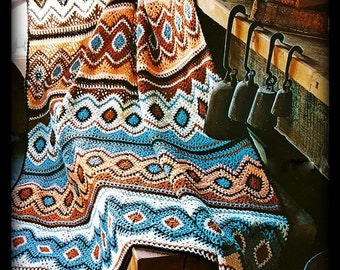 Afghan Pattern | Etsy