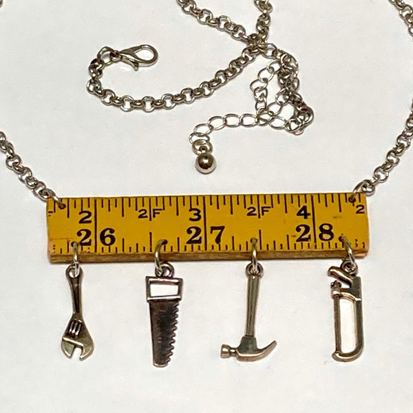Ruler Necklace - Etsy