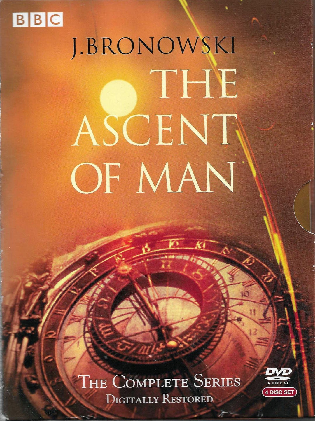 The Ascent of Man 4 Disc DVD Boxset by J Bronowski - Etsy