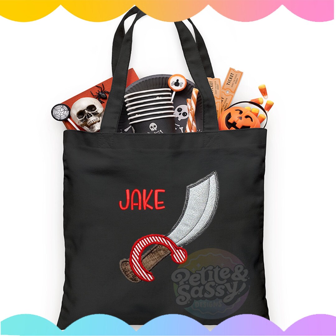 Pirate Sword Trick or Treat Bag - Etsy