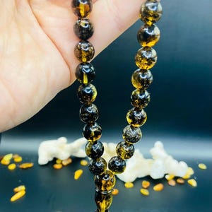 Natural Amber Islamic Praying Beads, Subha Prayers, Misbaha, Tasbih ...