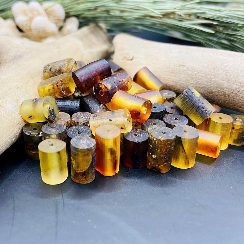 Amber Beads - Etsy