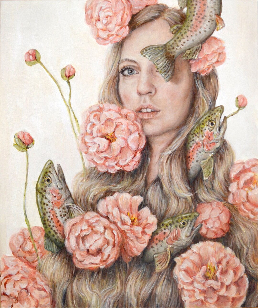 To Flop or Flower Fine Art Painting Reproduction Print - Etsy