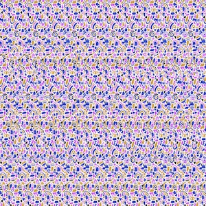 NO - Bright Illustration Stereogram - Hidden 3D Image 16x20 - Magic Eye ...