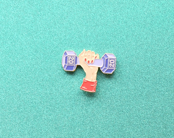 Ladies Who Lift Enamel Pin Arm Day Girly Strong Lapel Pin | Etsy