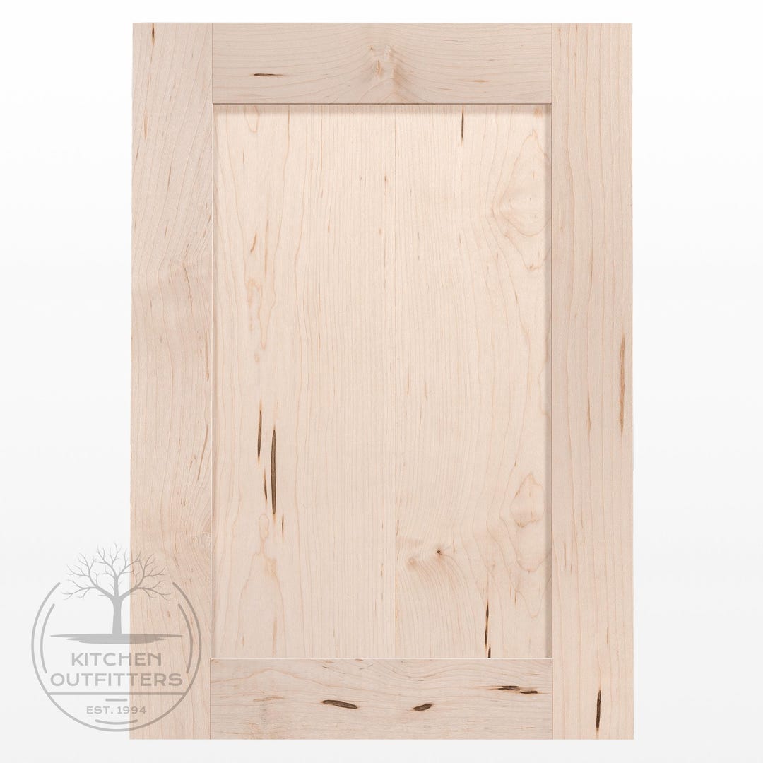 Maple Shaker Cabinet Doors – Paint Grade | Hardwood Doors for Kitchens ...