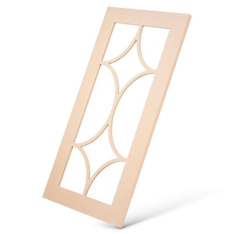 Diamond Swag Mullion Glass-ready Cabinet Doors - Etsy