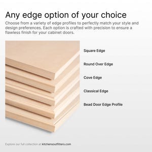 MDF Cabinet Doors — Custom Raised Panel Style - Etsy