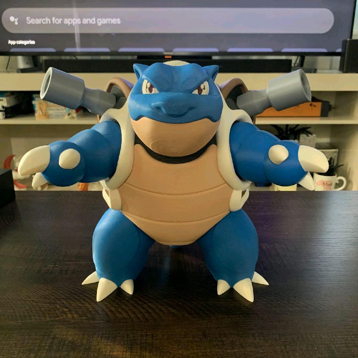 3d-printed Jumbo Size Blastoise Pokemon Decoration. - Etsy