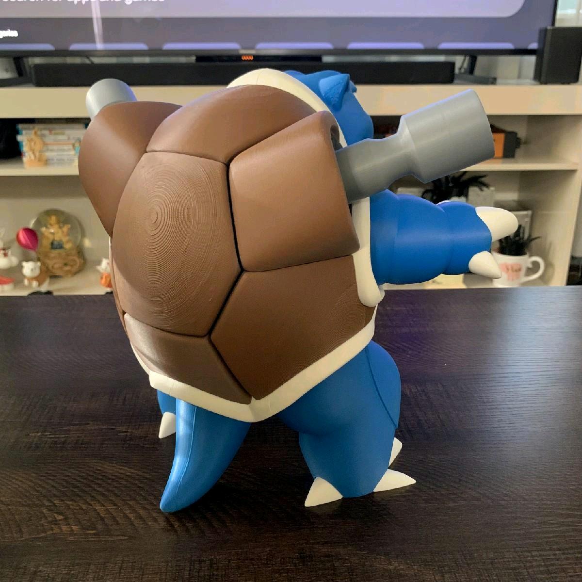 3d-printed Jumbo Size Blastoise Pokemon Decoration. - Etsy Canada