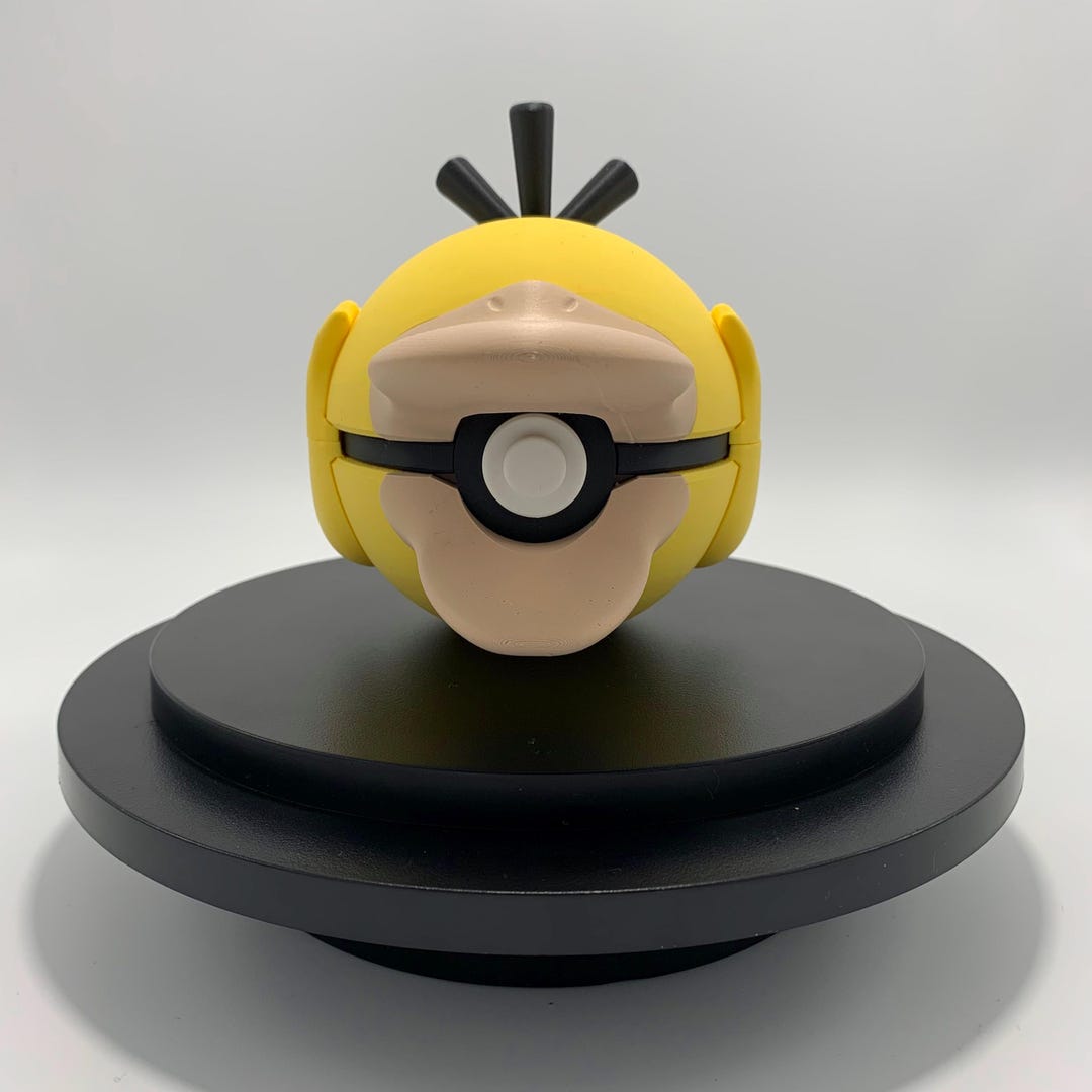 Psyduck 3D Printed Pokeball Design Gift Decor Collectable - Etsy