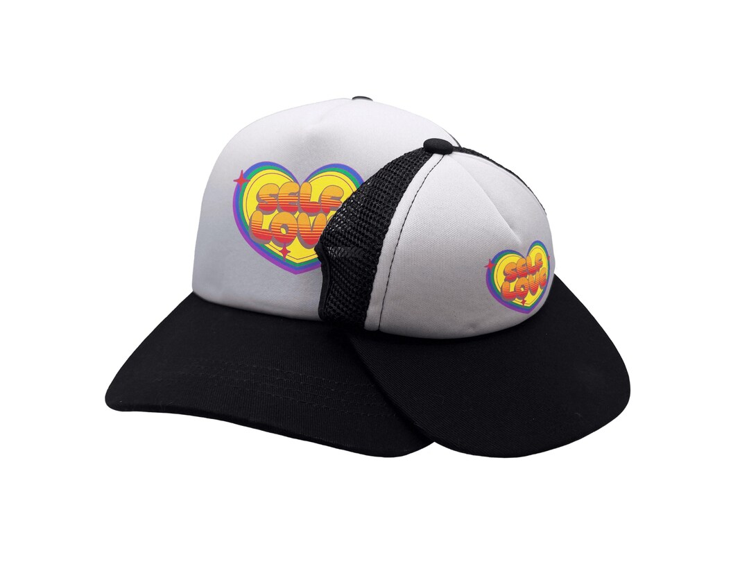 Self Love Hats for Dogs and Their Humans Dog Hat Dog Accessories Pride ...