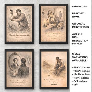 Robert Burns Quotes Inspirational Wall Art Posters (digital Download ...