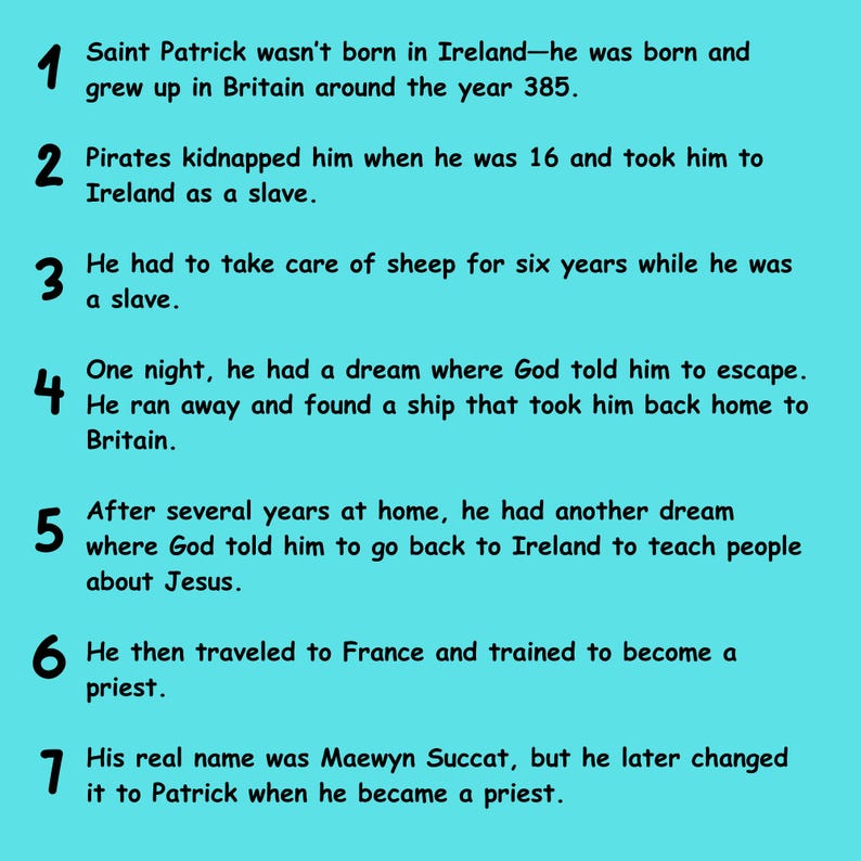 St Patrick Story Coloring Pages, St Patrick Day Activity Coloring Book ...