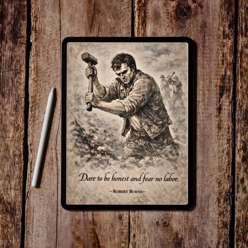 Robert Burns Quotes Inspirational Wall Art Posters (digital Download ...