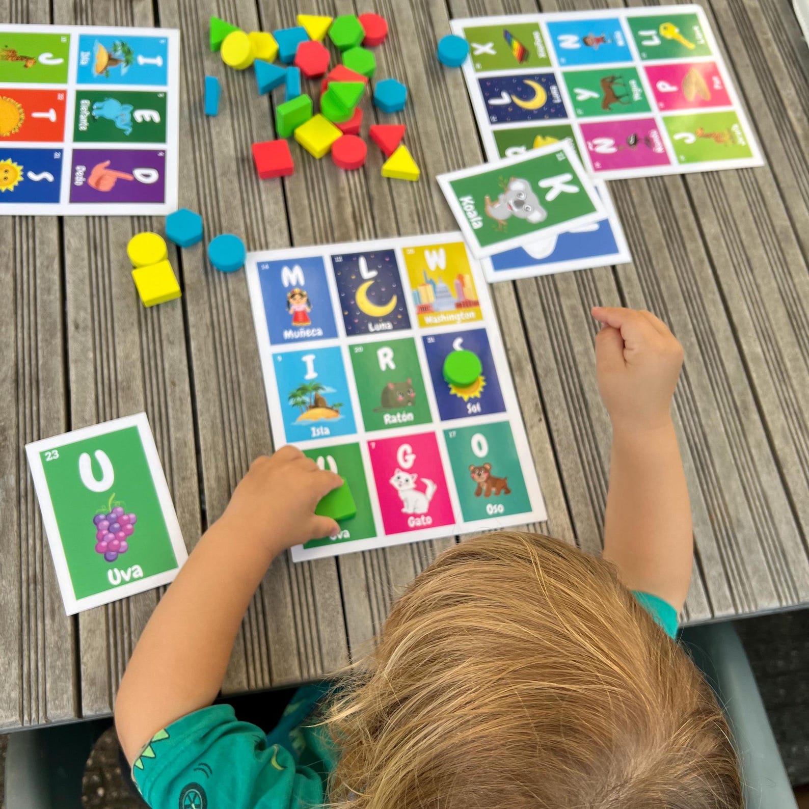 Spanish Words Bingo | Loteria | Bingo for Kids | Learning Spanish ...