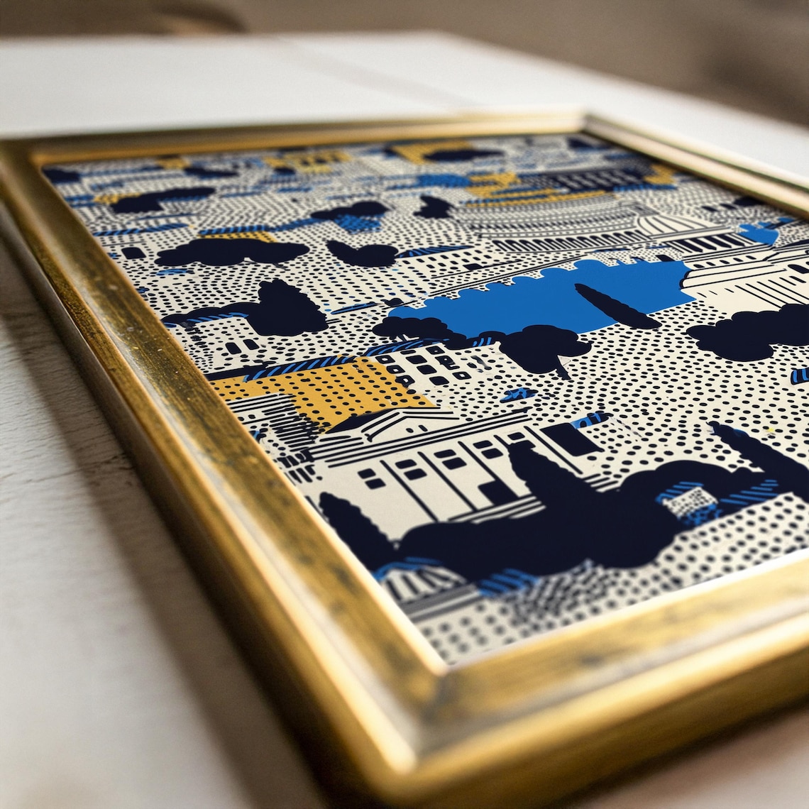Rome Italy Wall Art Print, Pop Art Modern Poster Travel Gift - Etsy