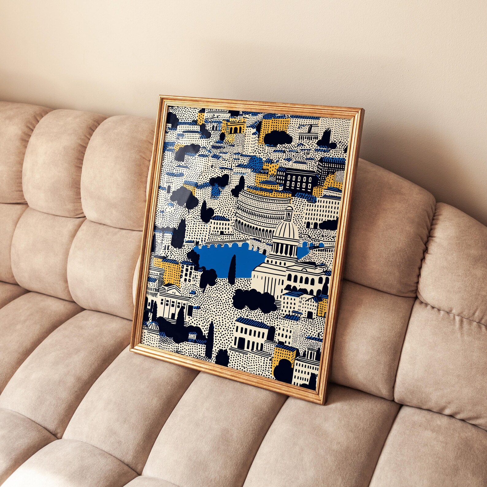 Rome Italy Wall Art Print, Pop Art Modern Poster Travel Gift - Etsy