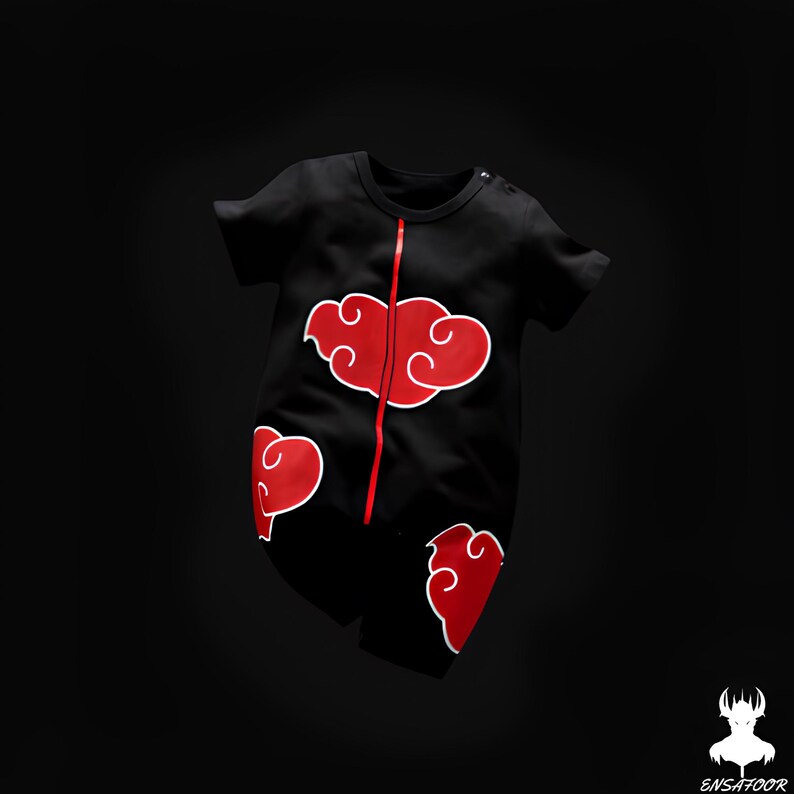 Anime Akatsuki Baby Bodysuit,newborn Clothing,handsome Anime Role Play ...