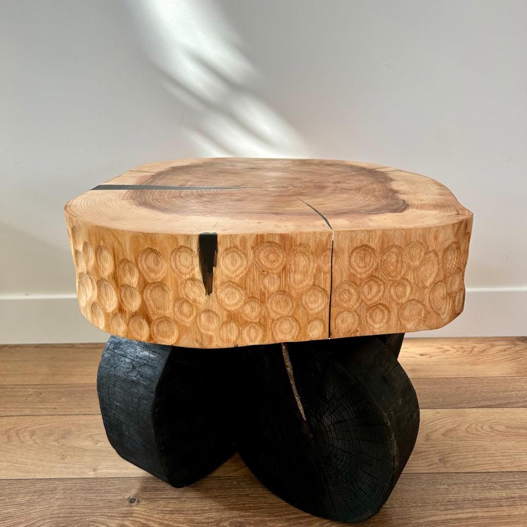 Unique Wooden Coffee Table – Custom Handmade Design – Handmade Epoxy ...