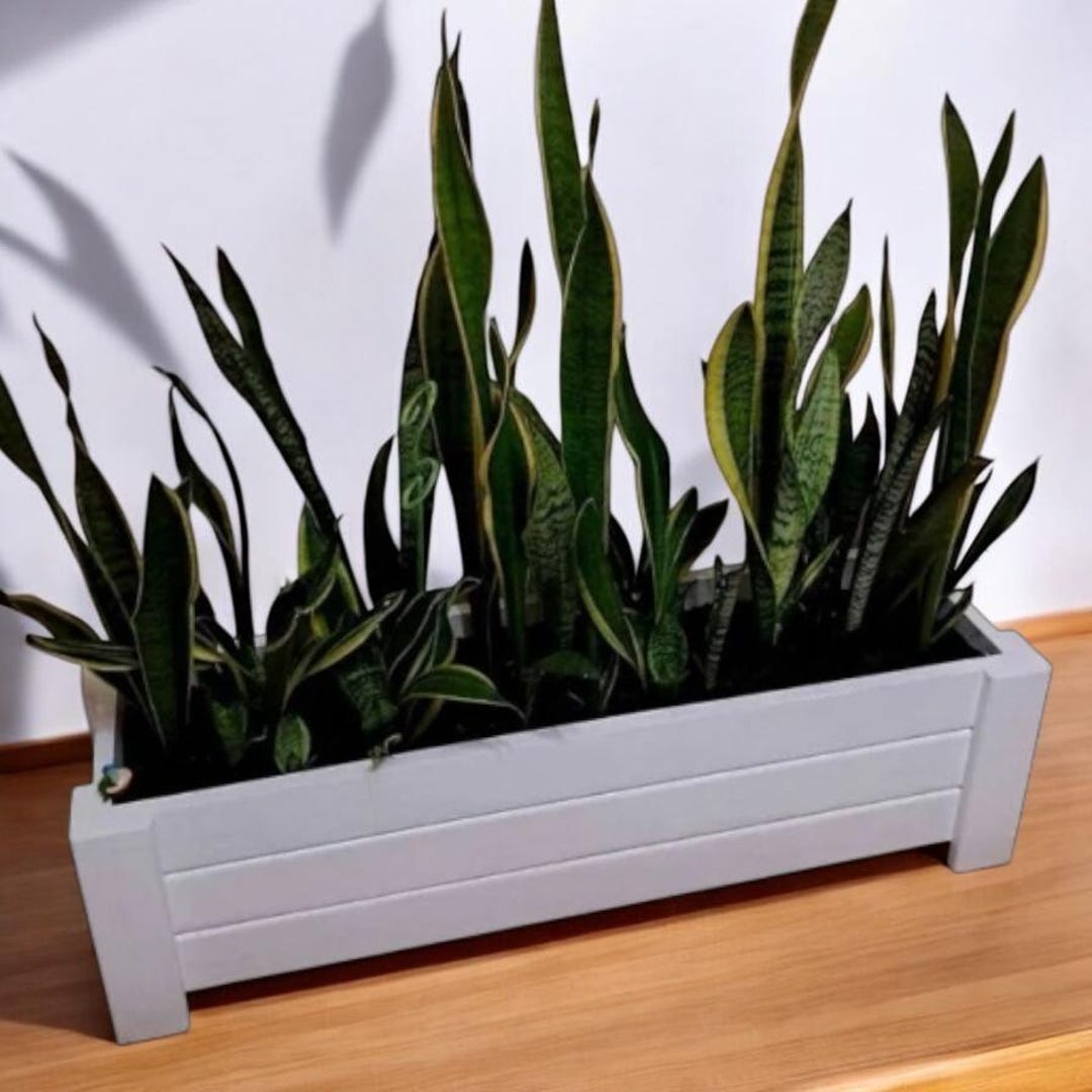 Wooden Flower Pots - Rustic Wooden Flower Planters - Unique Wooden ...